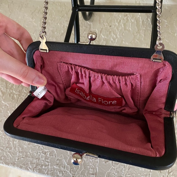 Isabella Fiore | Bags | Isabella Fiore Kisslock Flower Purse | Poshmark
